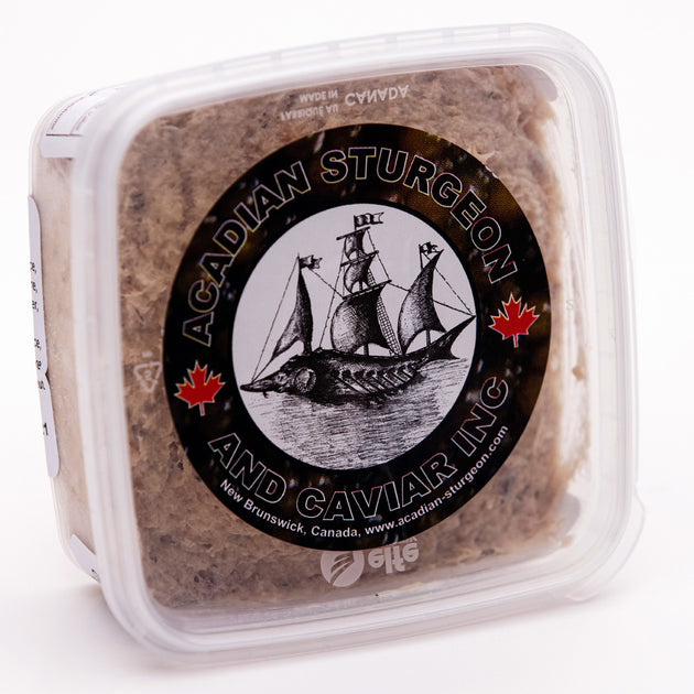 Acadian Smoked Sturgeon Pâté – Excellence NB
