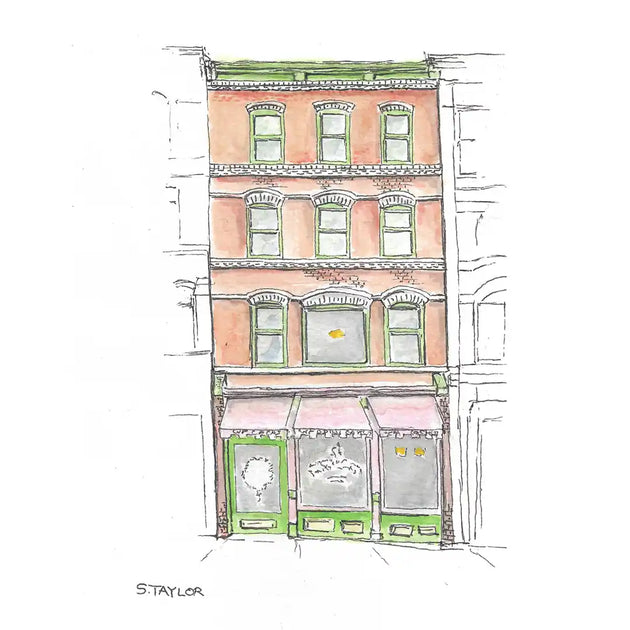 95 Prince William Street Watercolour Buildings – Excellence NB