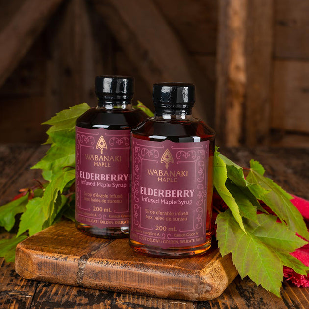 Elderberry Infused Maple Syrup – Excellence NB