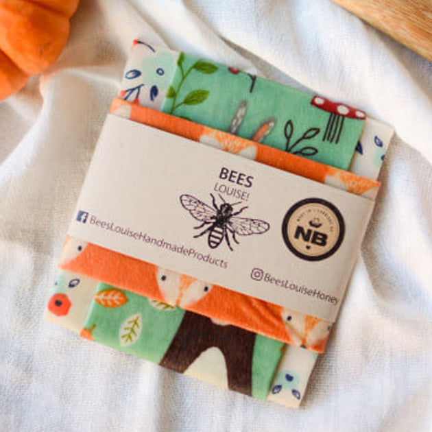 Litterless Lunch Set Beeswax Food Wraps – Excellence NB